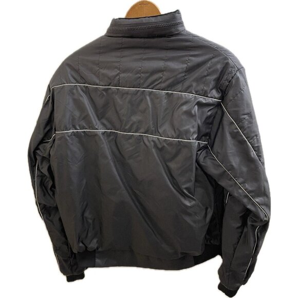 swingster | Jackets & Coats | Vintage Swingster Fram Black Jacket Full ...